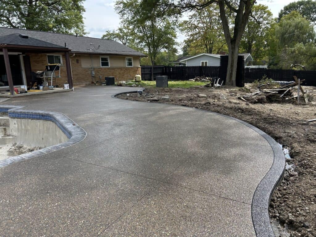 Exposed Aggregate Concrete Gallery - Rock Solid Exteriors