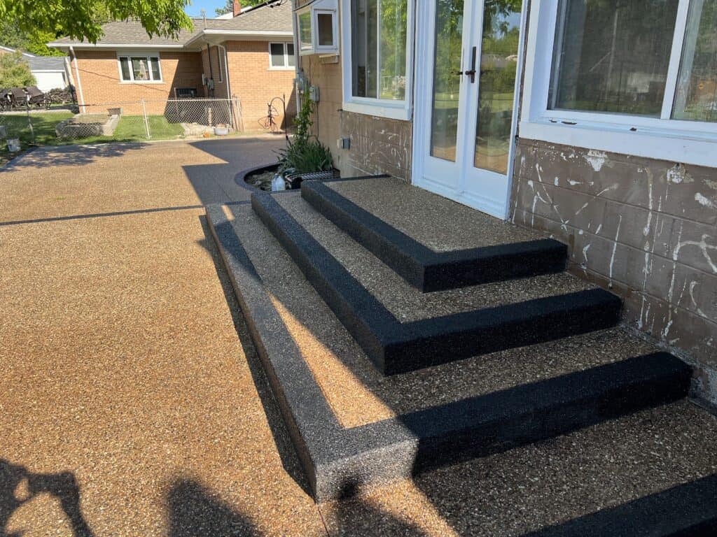 Exposed Aggregate Concrete Gallery - Rock Solid Exteriors